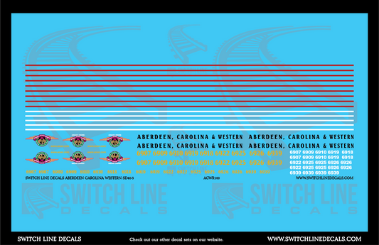 Short Line Decals
