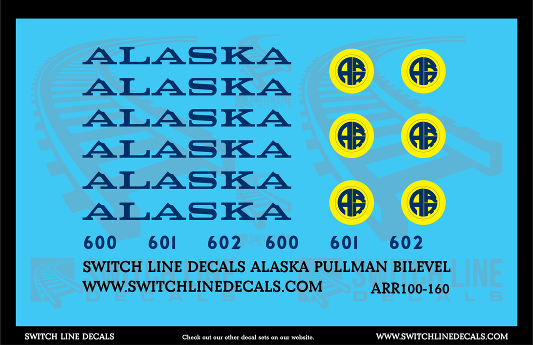 N Scale Railroad Decals | Switch Line Decals