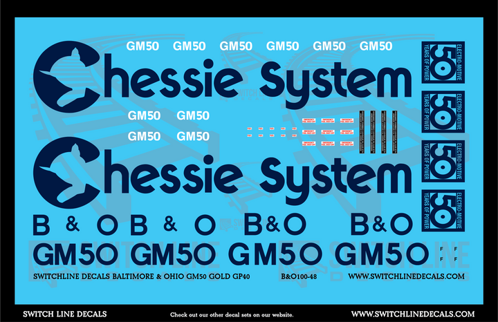 Custom Model Railroad Decals In HO and N Scale - Made in the USA