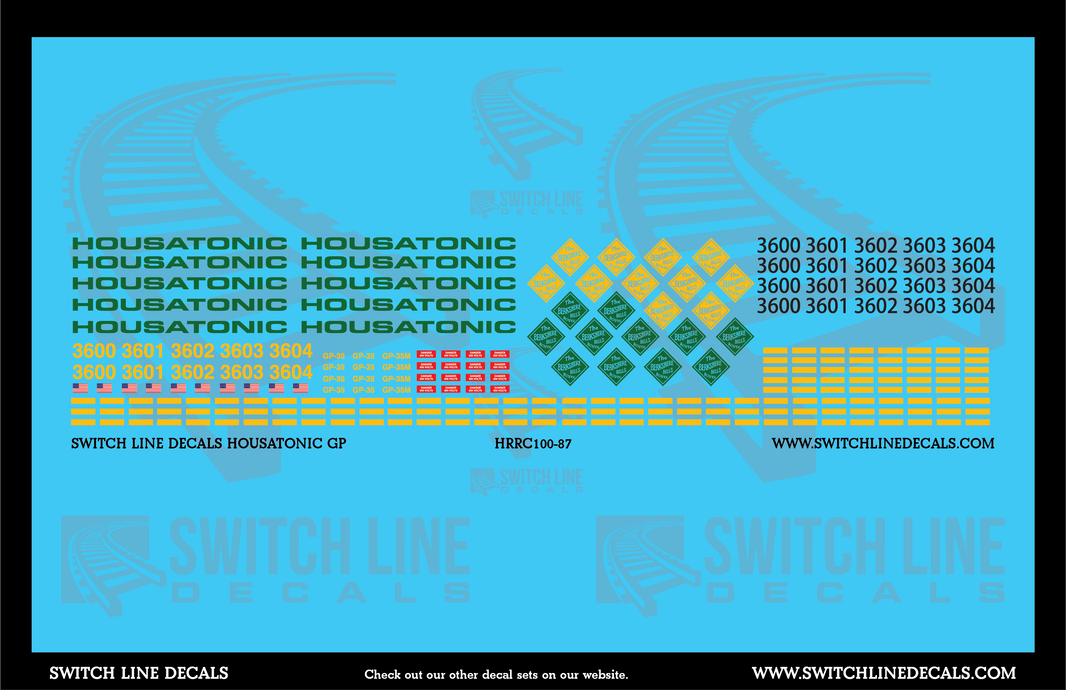Short Line Decals