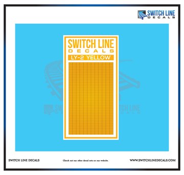 Switch Line Decals: HO Scale Model Railroad Decals