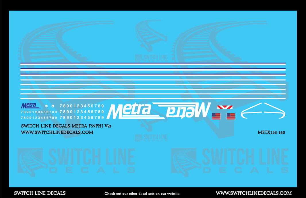 Custom Model Railroad Decals In HO and N Scale - Made in the USA