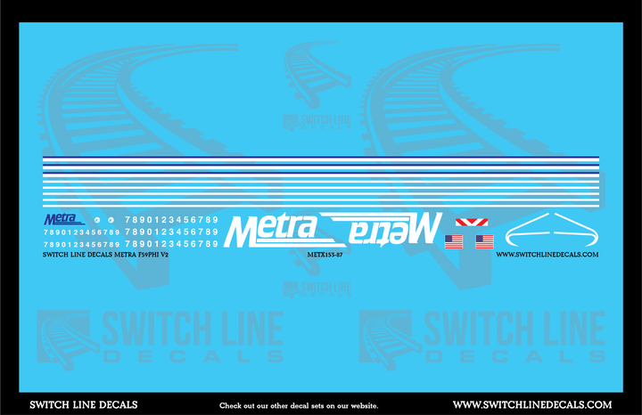 Custom Model Railroad Decals In HO and N Scale - Made in the USA