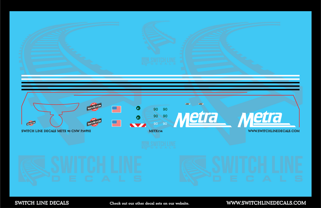 Switch Line Decals: O Scale Railroad Decals - Printed in the USA