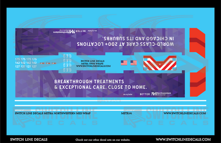 Custom Model Railroad Decals In HO and N Scale - Made in the USA