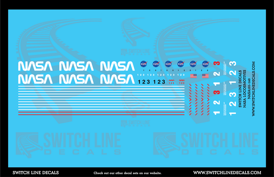 Switch Line Decals: N Scale Model Railroad Decals