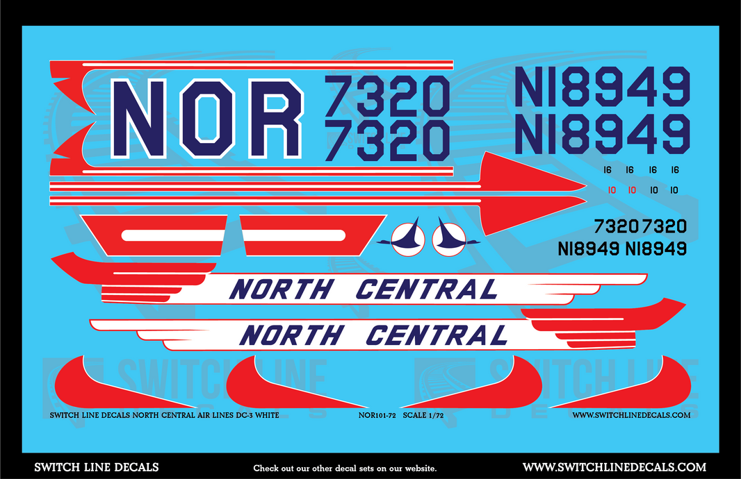 Custom Model Railroad Decals In HO and N Scale - Made in the USA
