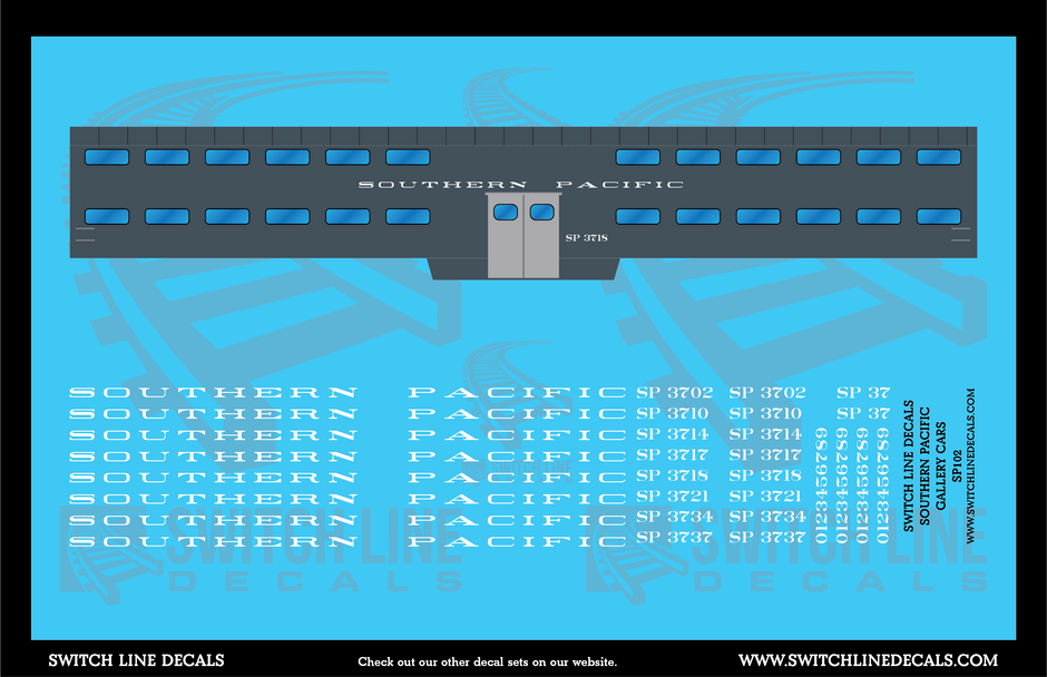 O Scale Railroad Decals | Switch Line Decals